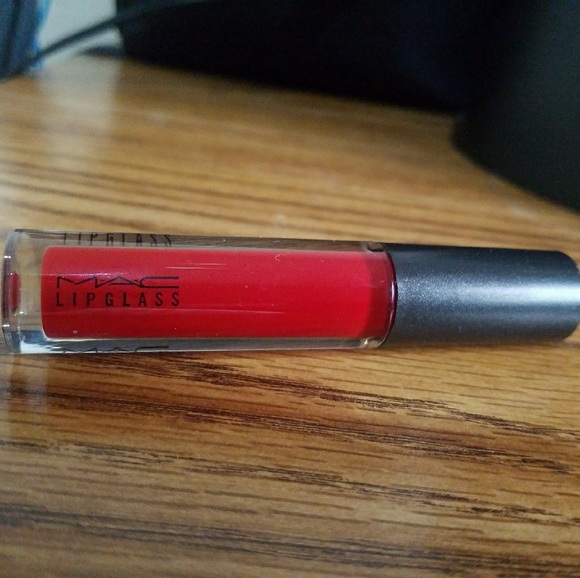 MAC Cosmetics | Makeup | Mac Lipglass Lipgloss Ruby Woo | Poshmark
